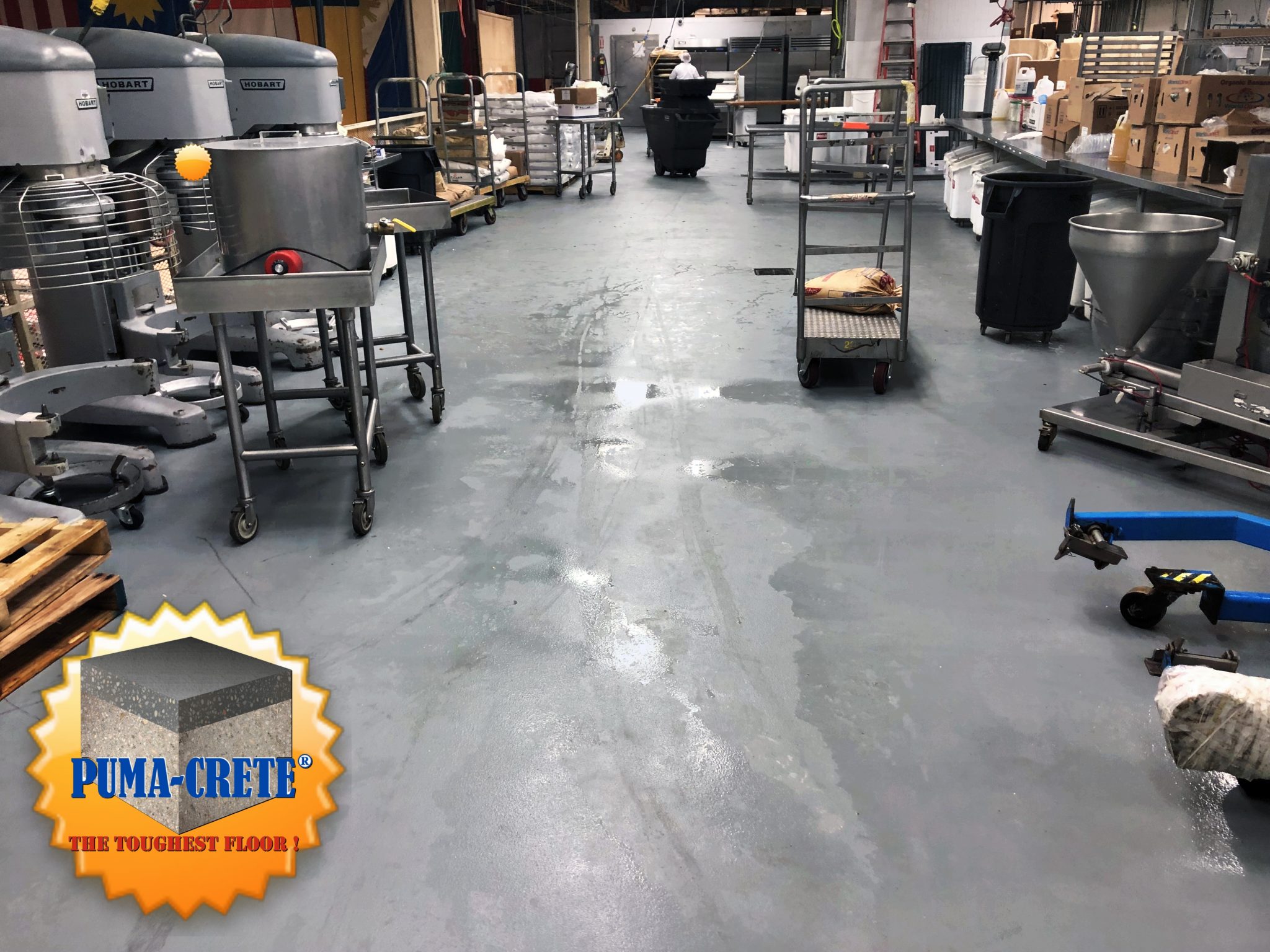 Food and Beverage Processing Floors | PumaCRETE - PumaCRETE Industrial ...