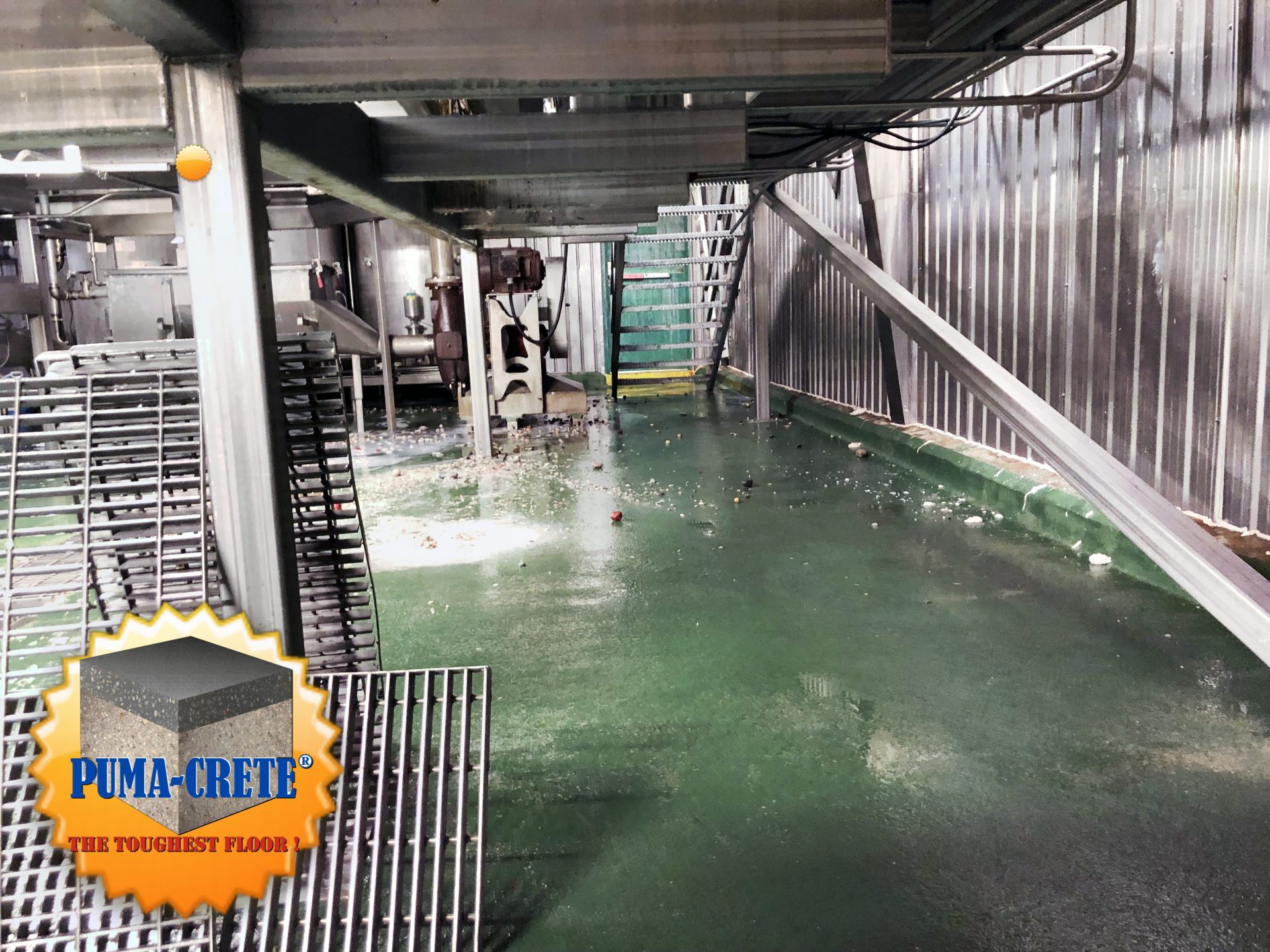 Food and Beverage Processing Floors | PumaCRETE - PumaCRETE Industrial ...